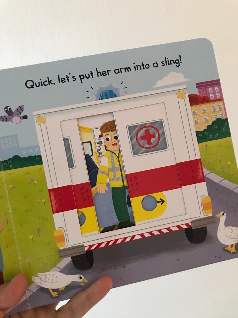 Push Pull Slide Ambulance Book, Hobbies & Toys, Books & Magazines ...