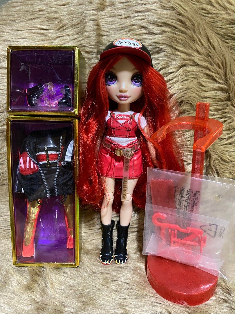 Rainbow High Doll Ruby Anderson Wave 1 with Complete Accessories on ...