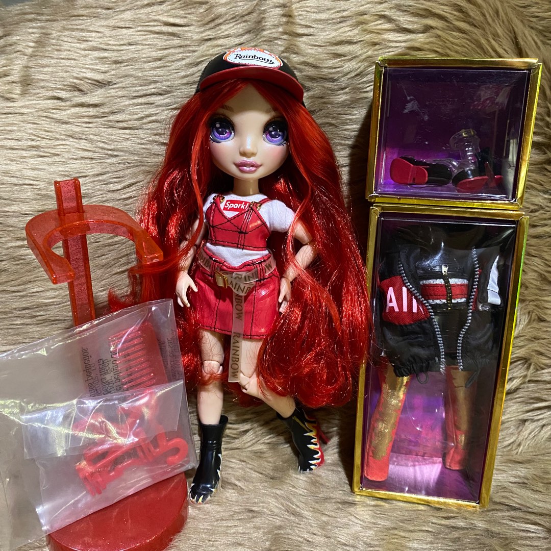 Rainbow High Doll Ruby Anderson Wave 1 with Complete Accessories on ...