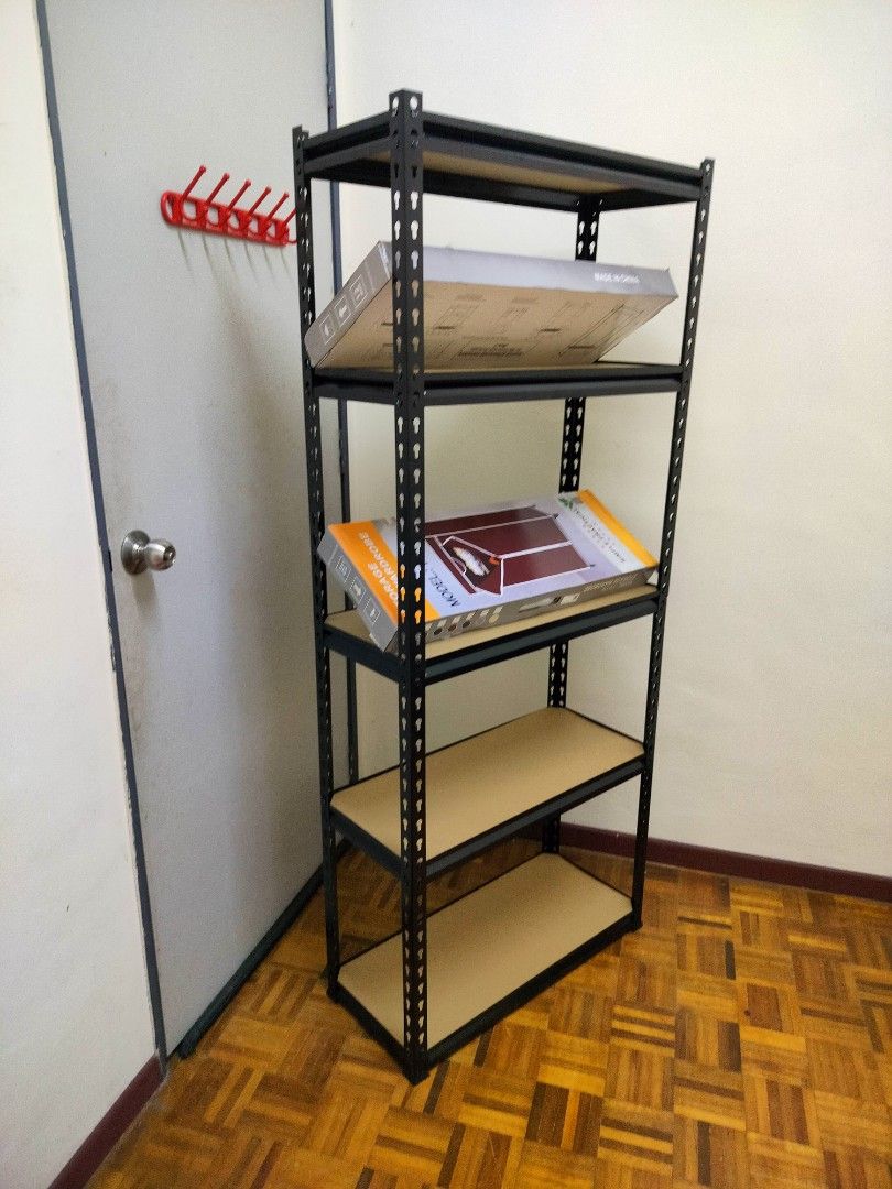 Rak besi 5 tingkat boltless rack, Furniture & Home Living, Furniture ...