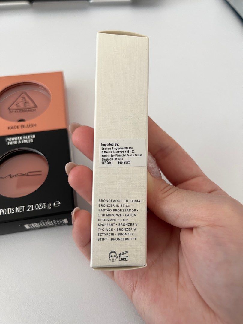 rare beauty warm wishes bronzer stick happy sol 3ce face blush rose beige mac powder blush melba ...