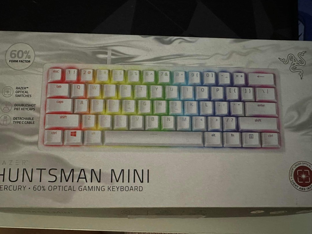 RAZER Huntsman Mini w/ Box and Stickers on Carousell
