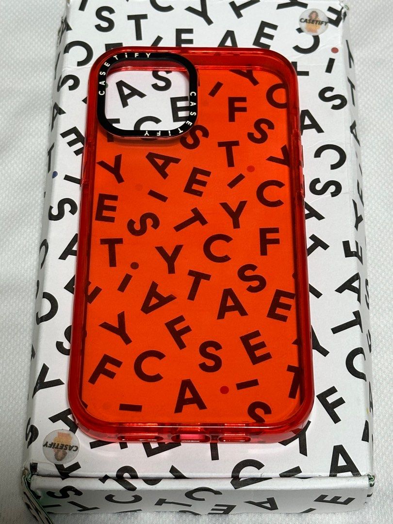 Red Casetify for iPhone 12 pro max, Mobile Phones & Gadgets, Mobile ...
