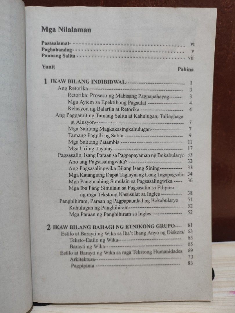 Retorika (Filipino III) ni Marietta Alagad-abad, Hobbies & Toys, Books ...