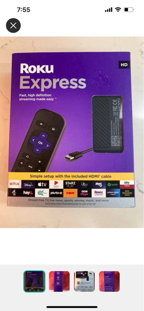 Roku Express Smart Tv Stick, TV & Home Appliances, TV & Entertainment ...