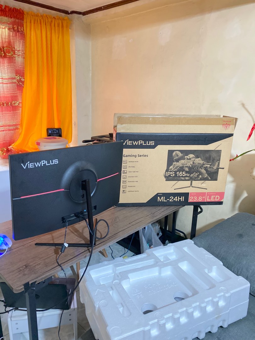 Rush 1.5k!!! 165hz/ IPS 24” FRAMELESS viewplus (hdmi,dp) model: ML-24HI ...