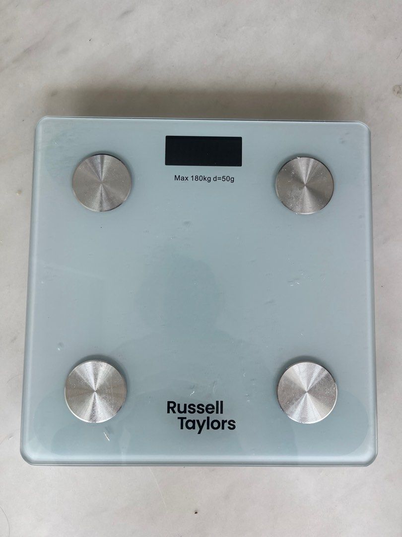 Russell Taylor - Weighing scale. Bluetooth. App. Full body scan, BMI ...