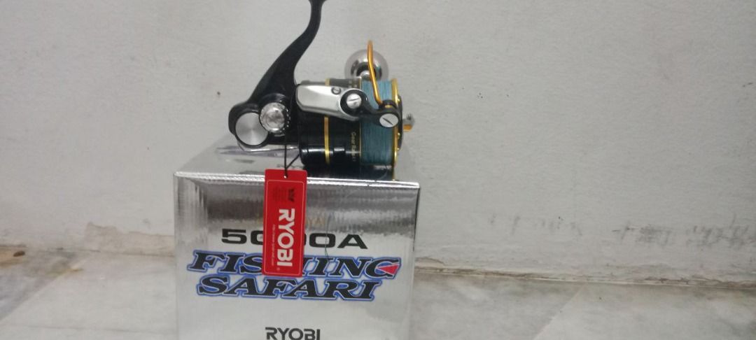 RYOBI SAFARI SW METAROYAL 5000A SPINNING REEL, Sports Equipment, Fishing on Carousell