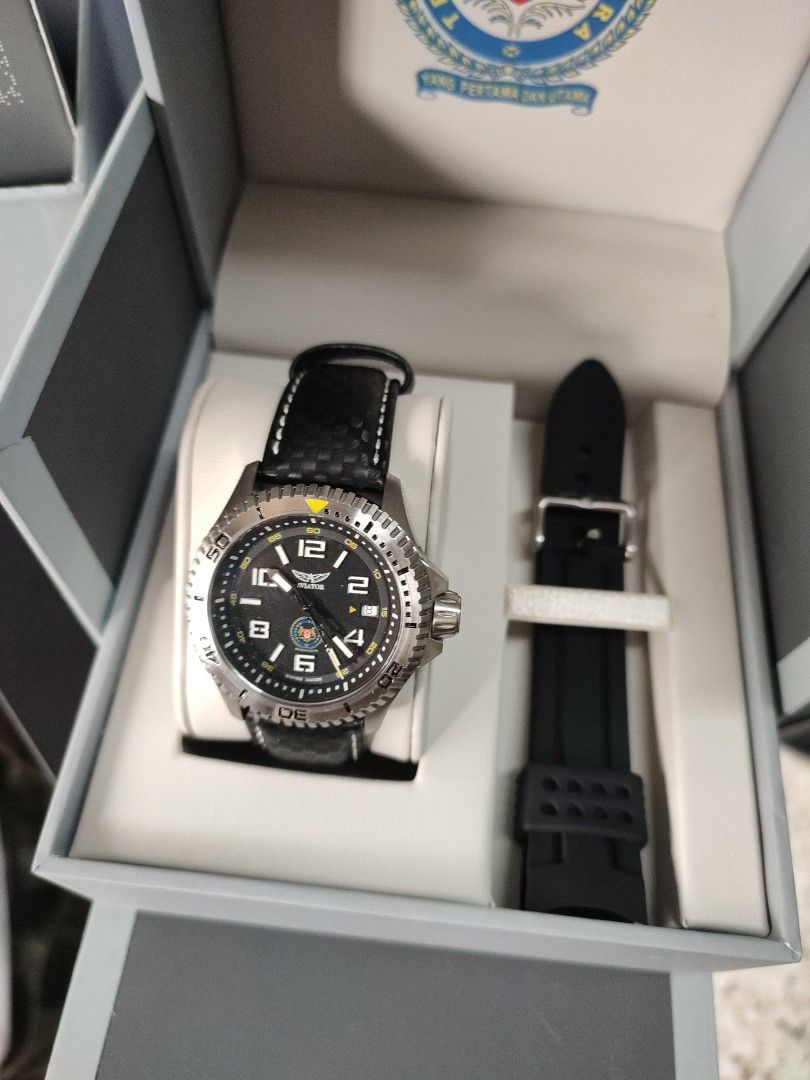 saf aviator watch, Luxury, Watches on Carousell