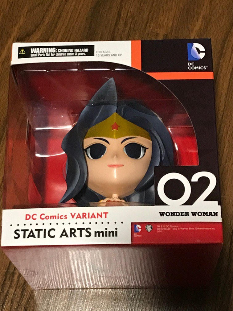 SALE!!! STATIC ARTS MINI WONDER WOMAN NEW, Hobbies & Toys, Toys & Games ...