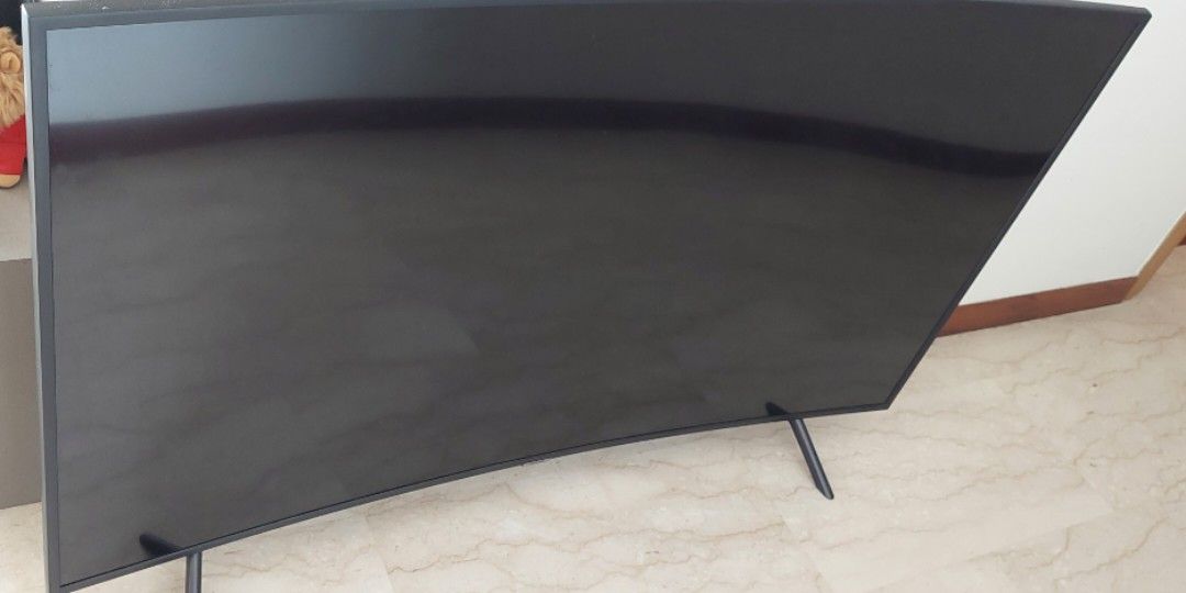 Samsung 55 inch UHD CURVED SMART TV, TV & Home Appliances, TV ...