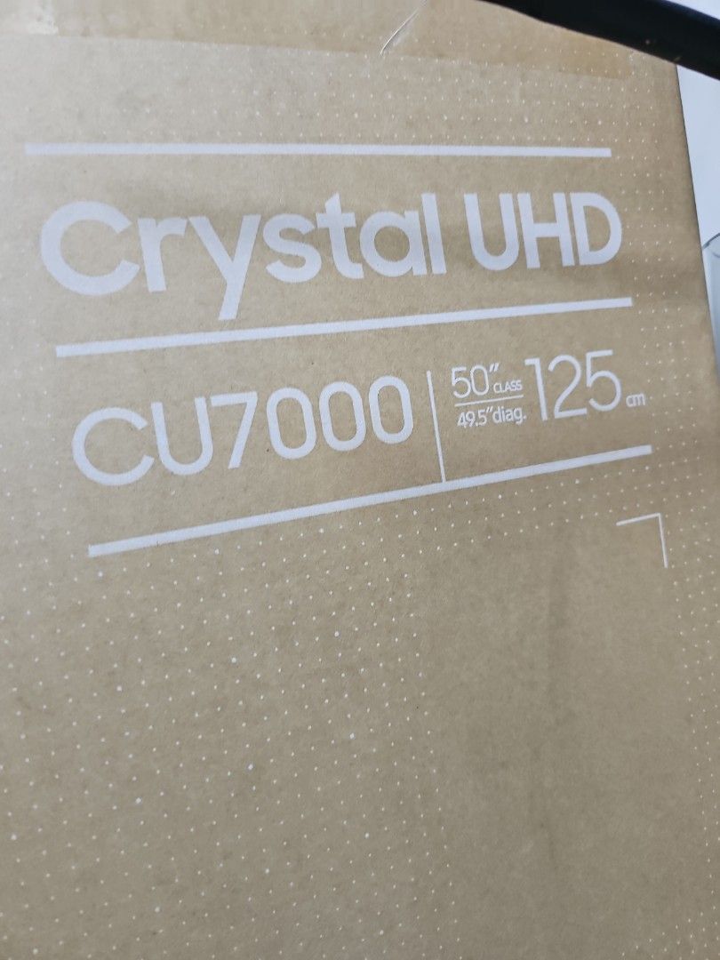 Samsung Crystal UHD CU7000 50", TV & Home Appliances, TV ...