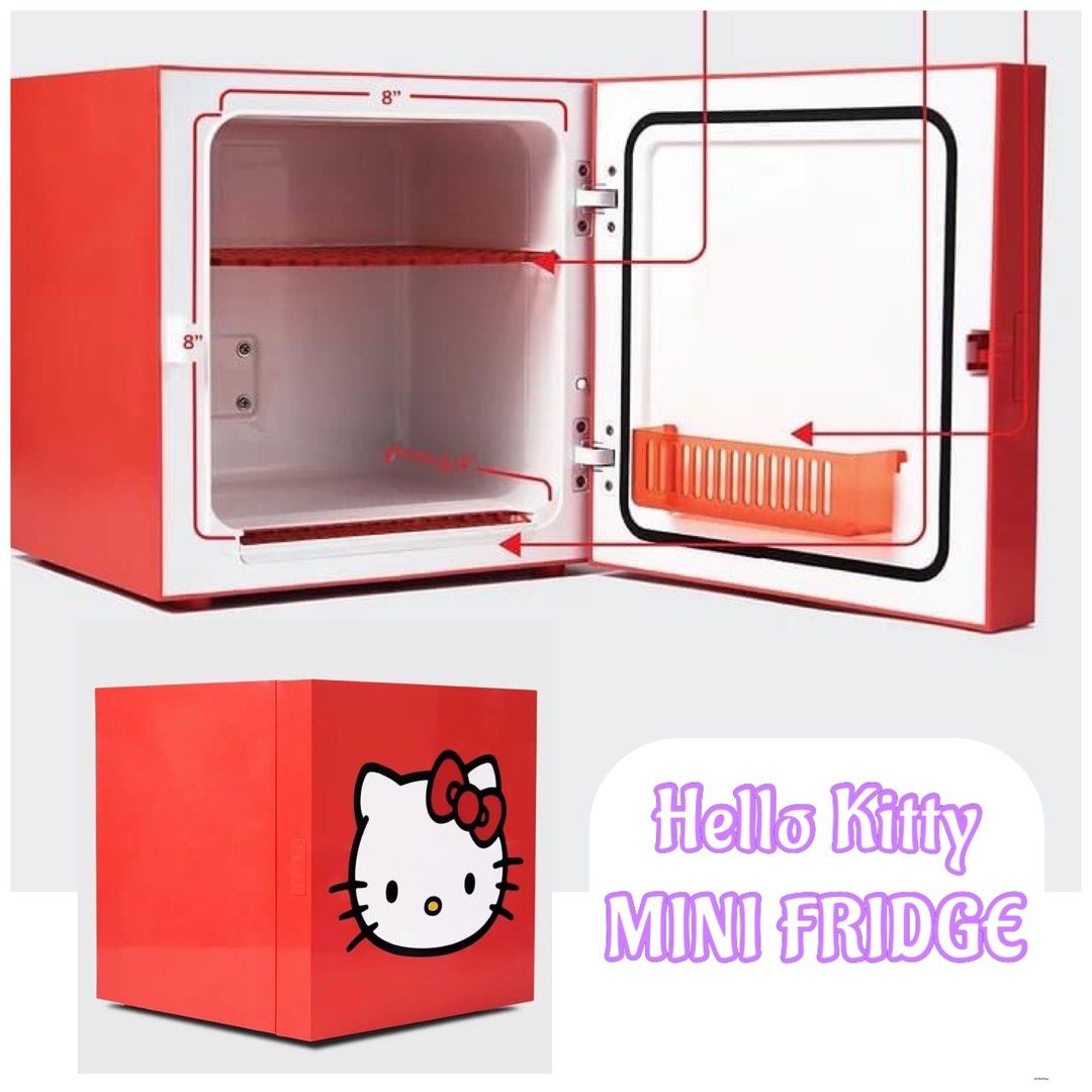 Sanrio Hello Kitty MINI FRIDGE on Carousell