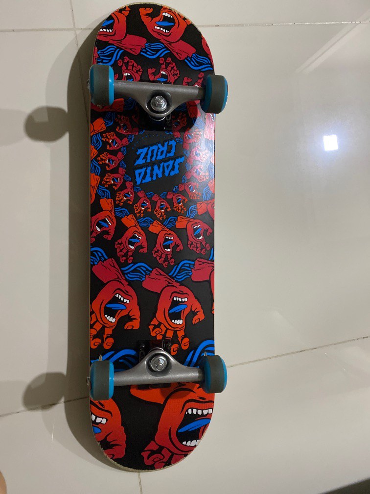 Santa Cruz Skateboard Complete 8”, Sports Equipment, Sports & Games ...