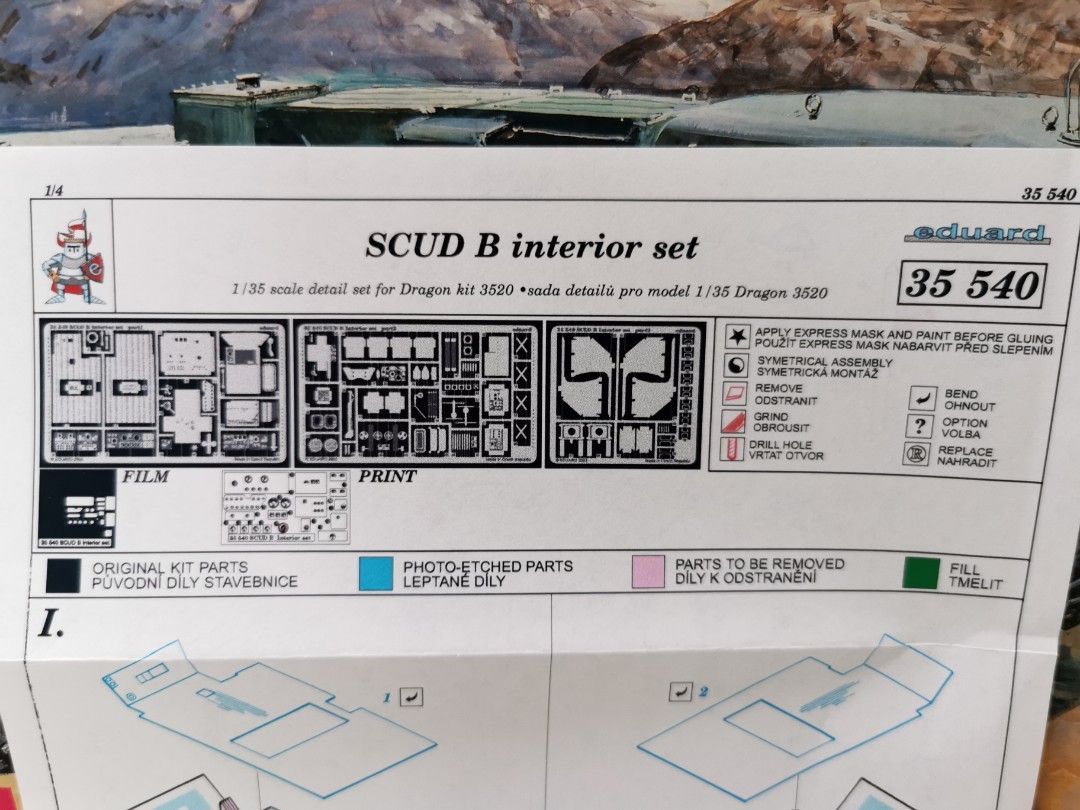 Scub B, Dragon 1/35 scale big box model with bonus Eduard Interior ...