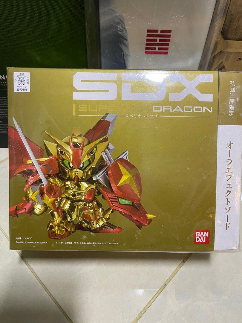 SDX Superior Dragon Gundam with Sword, Hobbies & Toys, Toys & Games on Carousell