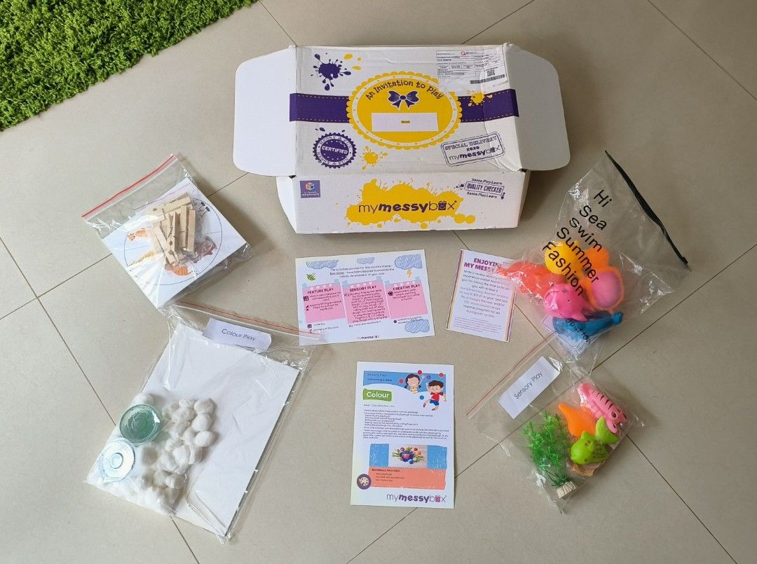 Sensory Play Box, Babies & Kids, Infant Playtime on Carousell