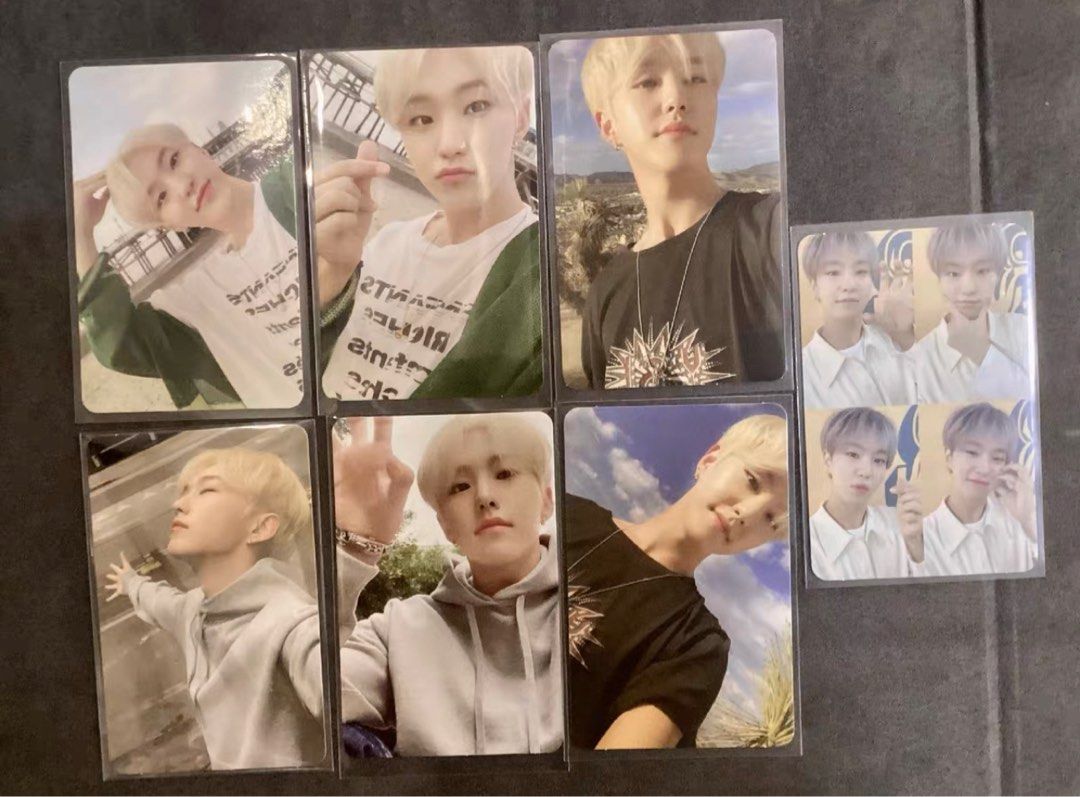 SEVENTEEN HENGGARAE MINGYU HOSHI VERNON JEONG HAN JUN PHOTOCARD PC ...