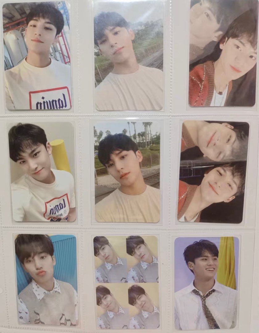 SEVENTEEN HENGGARAE MINGYU HOSHI VERNON JEONG HAN JUN PHOTOCARD PC ...