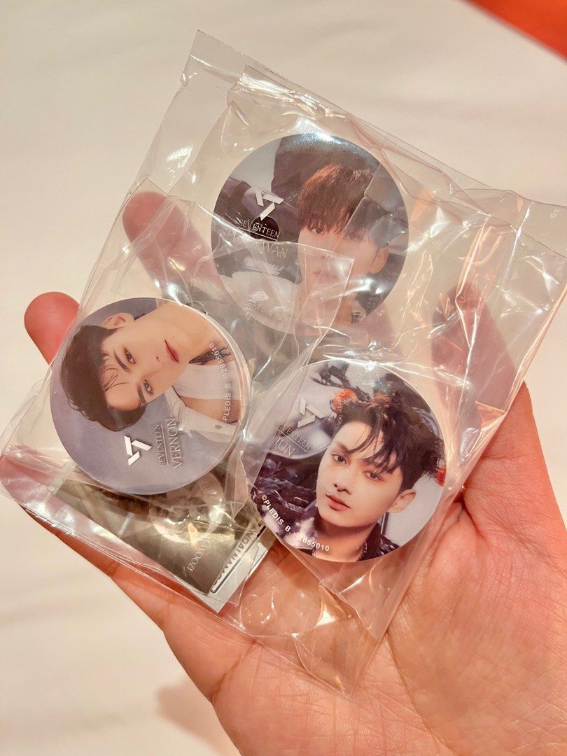 SEVENTEEN POP SOCKET SET Japan limited on Carousell