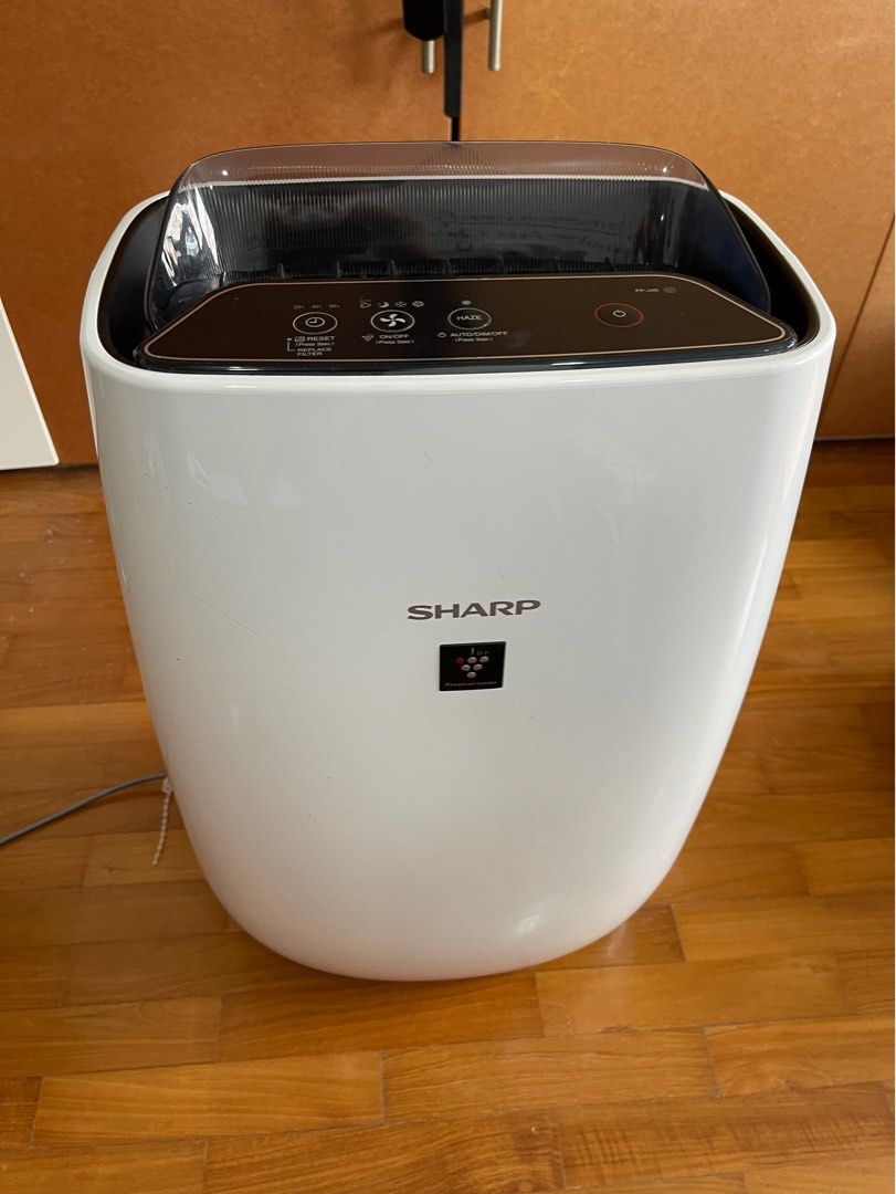 Sharp FP-J40E-W Plasmacluster Air Purifier, TV & Home Appliances, Air Purifiers & Dehumidifiers ...