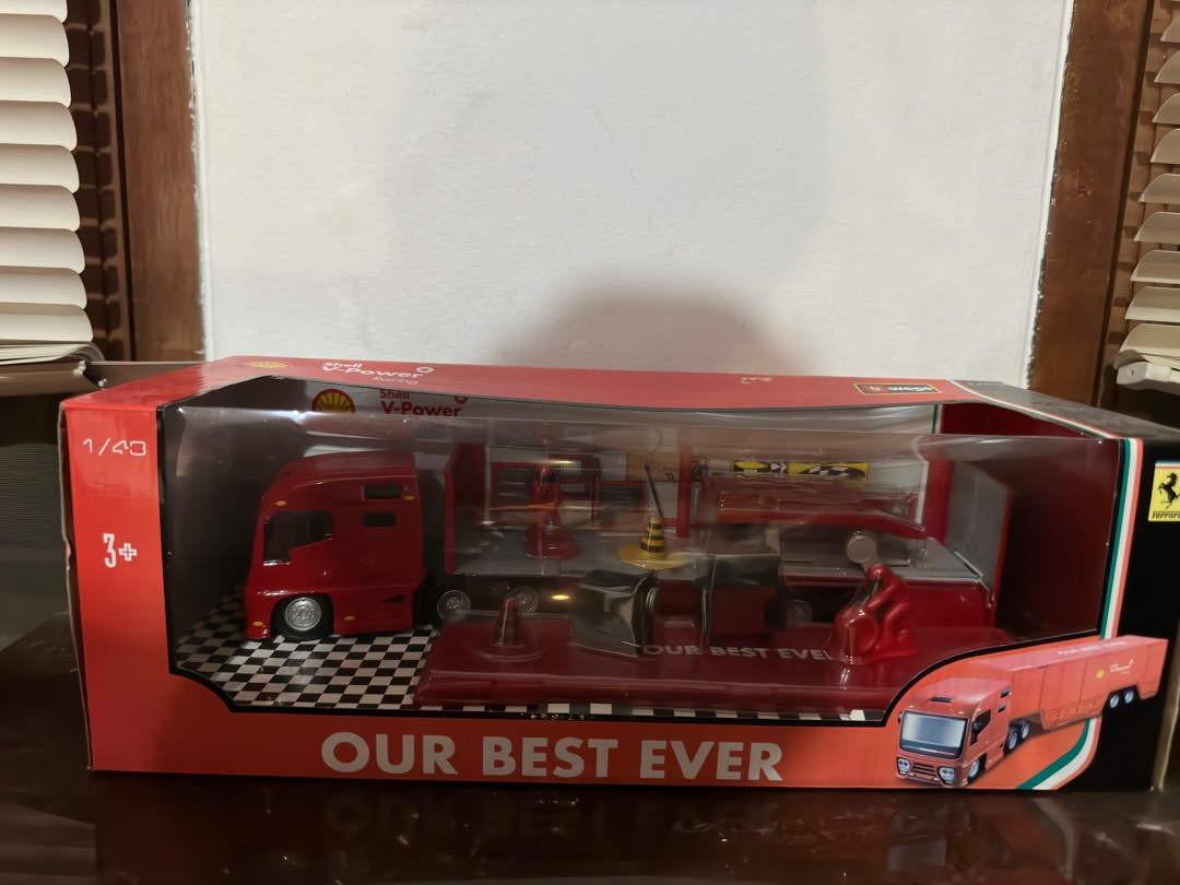 Shell x Ferrari Toy Truck on Carousell