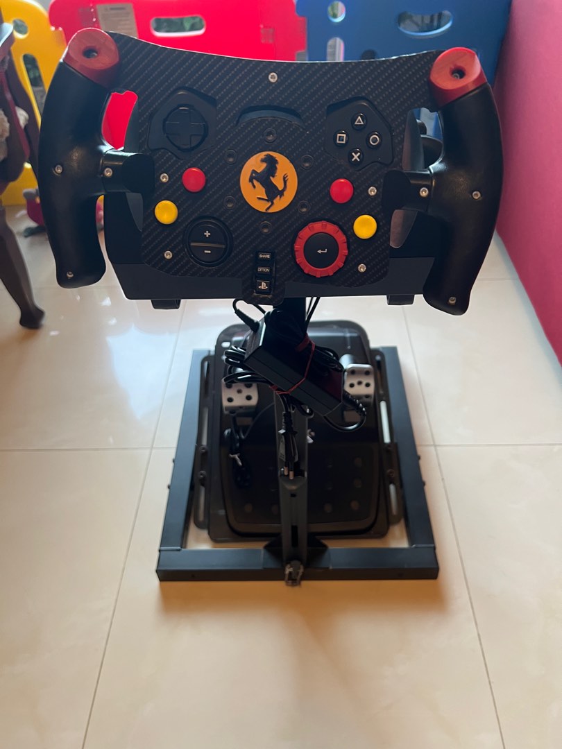 Sim Racing Rig - Logitech G29 (with Custom Ferrari Racing Wheel and ...