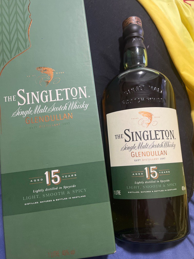 Singleton 15 Years, Food & Drinks, Alcoholic Beverages on Carousell