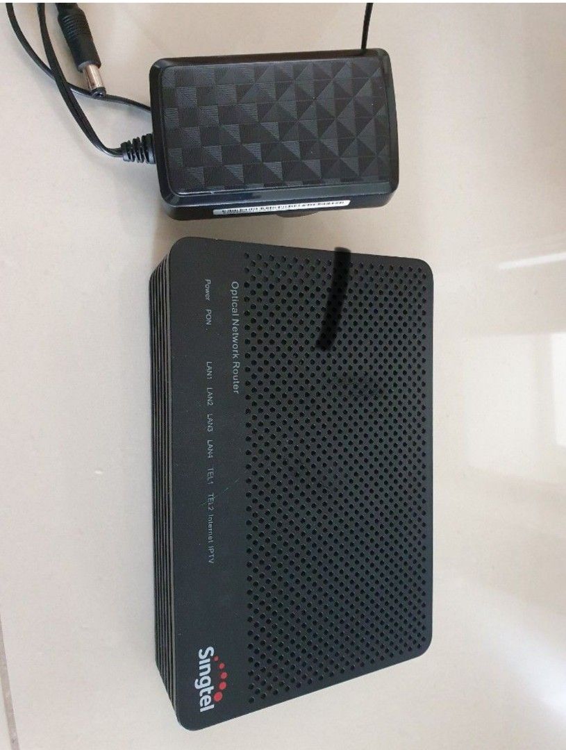Singtel router, Computers & Tech, Parts & Accessories, Networking on ...