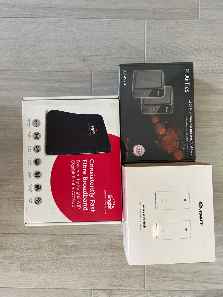 Singtel Router and mesh, Computers & Tech, Parts & Accessories ...