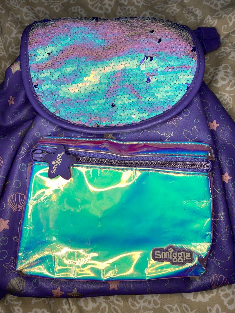 Smiggle Mermaid Backpack on Carousell