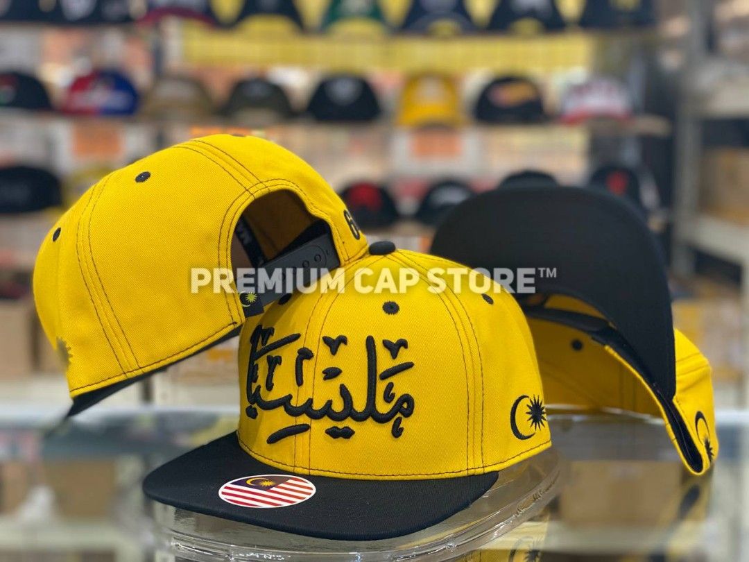SNAPBACK CAP MALAYSIA JAWI MERDEKA 64 LIMITED EDITION, Men's Fashion ...
