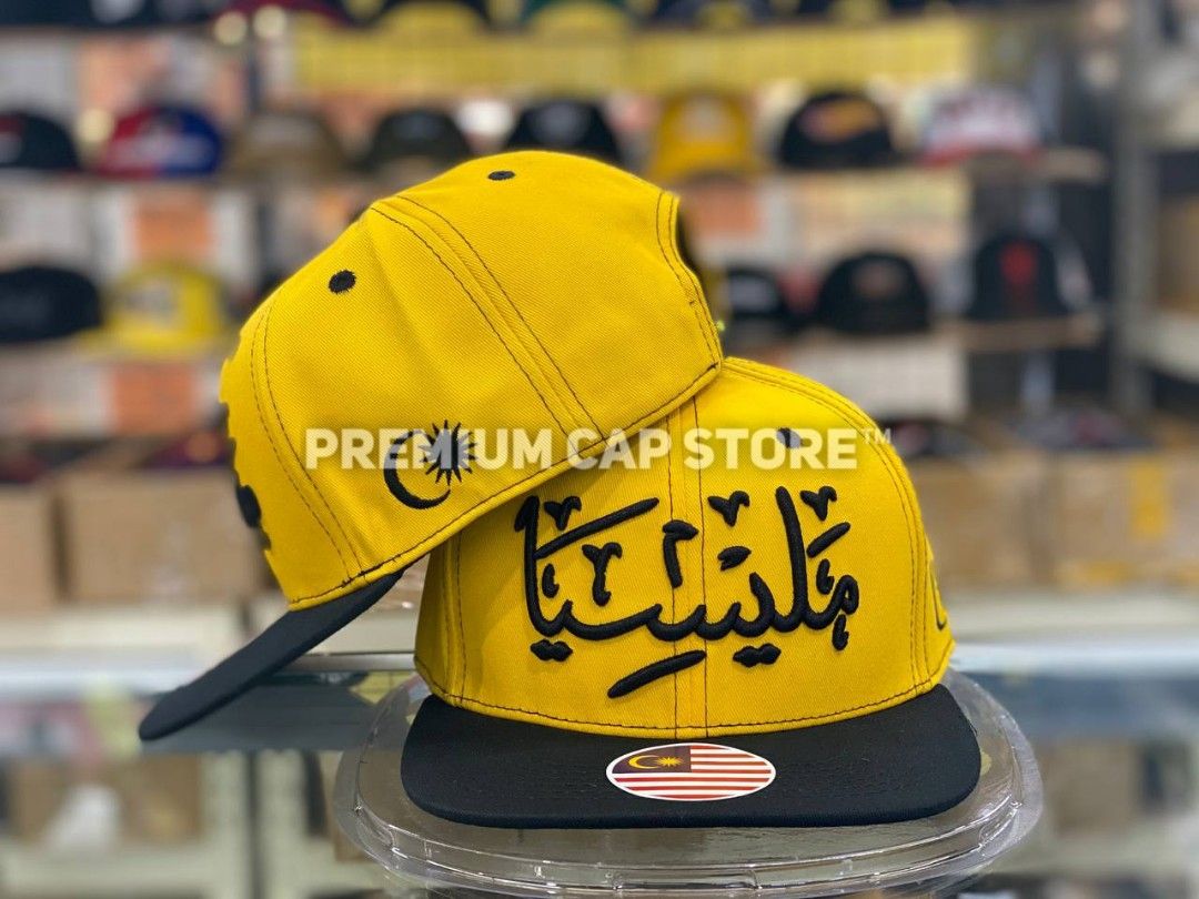 SNAPBACK CAP MALAYSIA JAWI MERDEKA 64 LIMITED EDITION, Men's Fashion ...