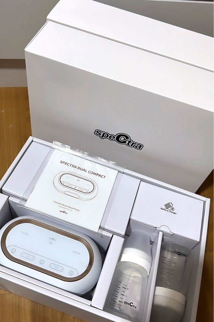 Spectra dual compact double breast pump, Babies & Kids, Maternity Care ...