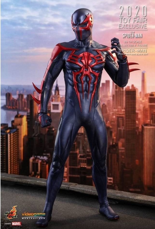 Spider Man 2099 Black Suit Edition VGM42 Toy Sapi Limited 1 6 Hot Toys ...
