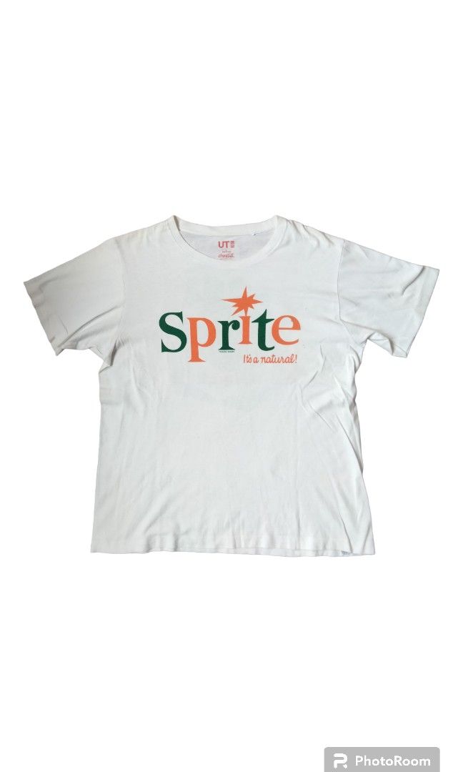 Sprite white t-shirts tag uniqlo, Men's Fashion, Tops & Sets, Tshirts ...