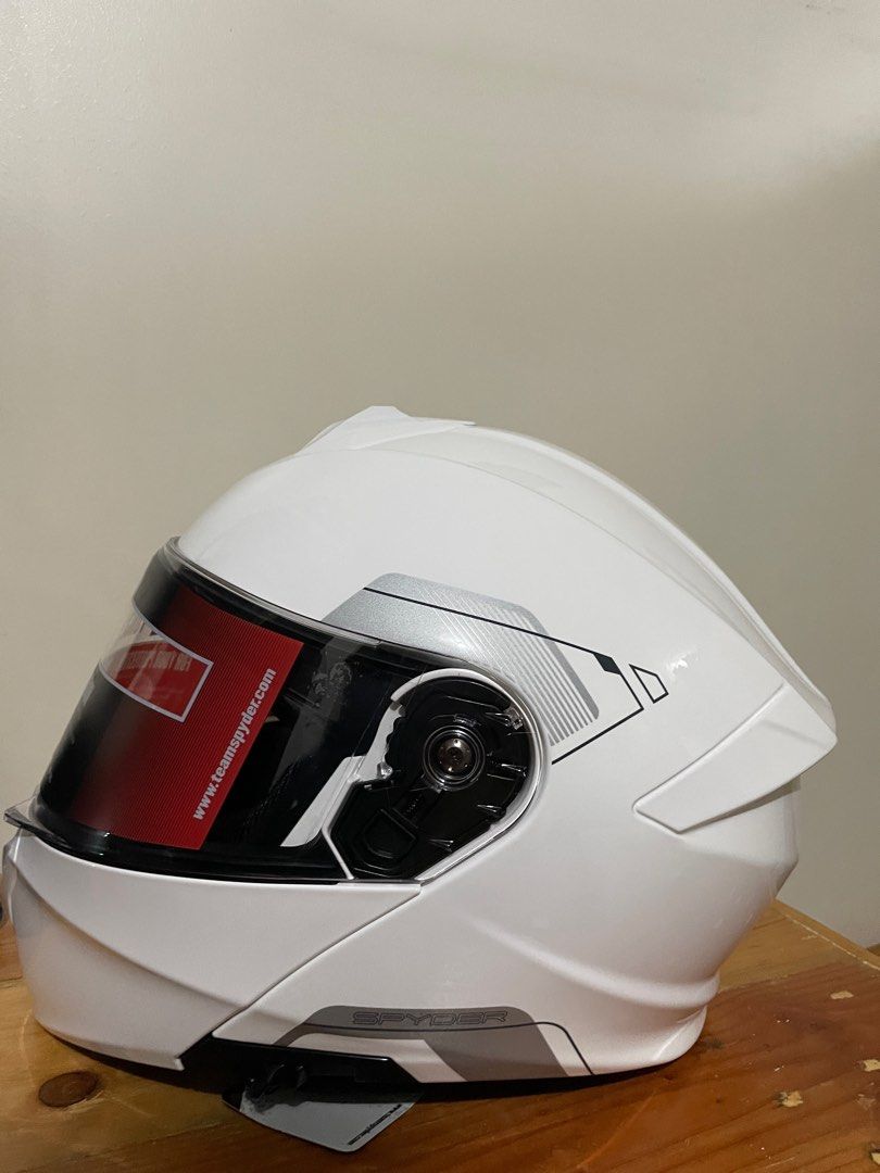 Spyder Force Modular Helmet Large L + Free Extra Clear Visor on Carousell