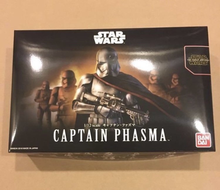 Star Wars Bandai First Order Captain Phasma 1/12 Scale Assembly Kit ...