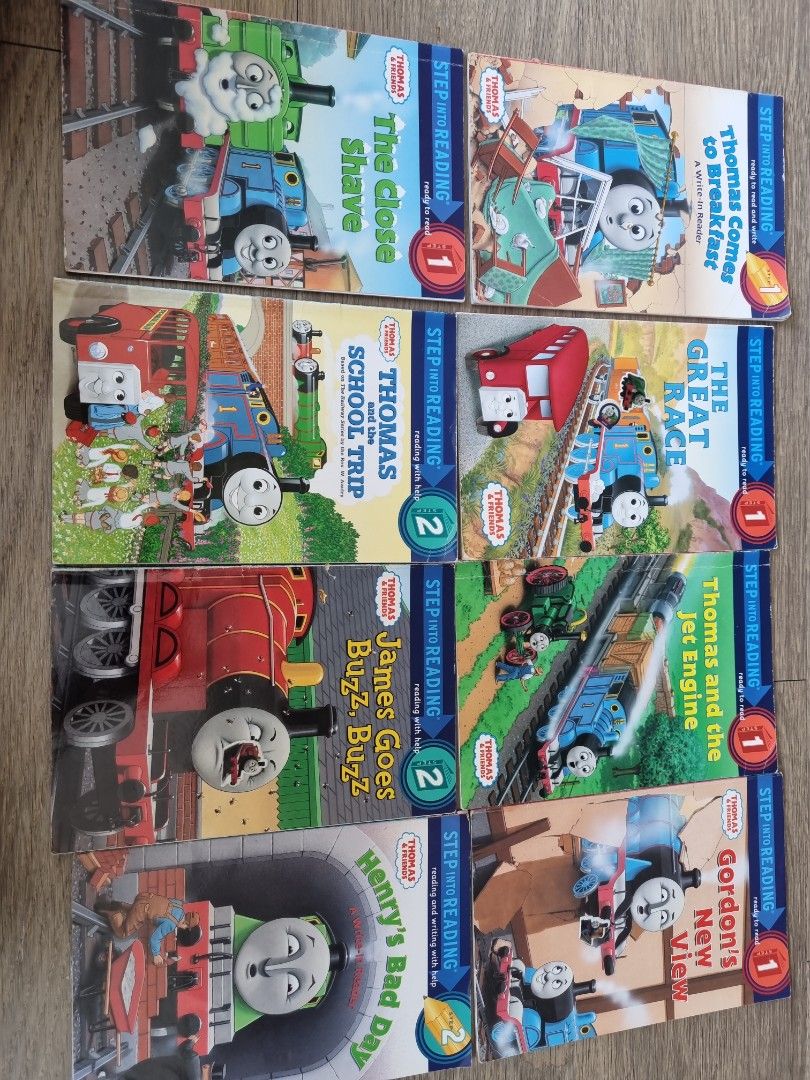 Step into Reading - Thomas and Friends Series, Hobbies & Toys, Books ...