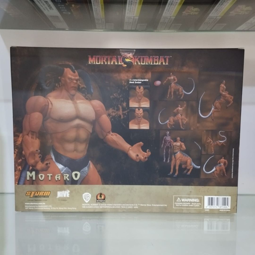 Storm Collectibles 1:12 Scale Action Figure - Mortal Kombat - Motaro ...