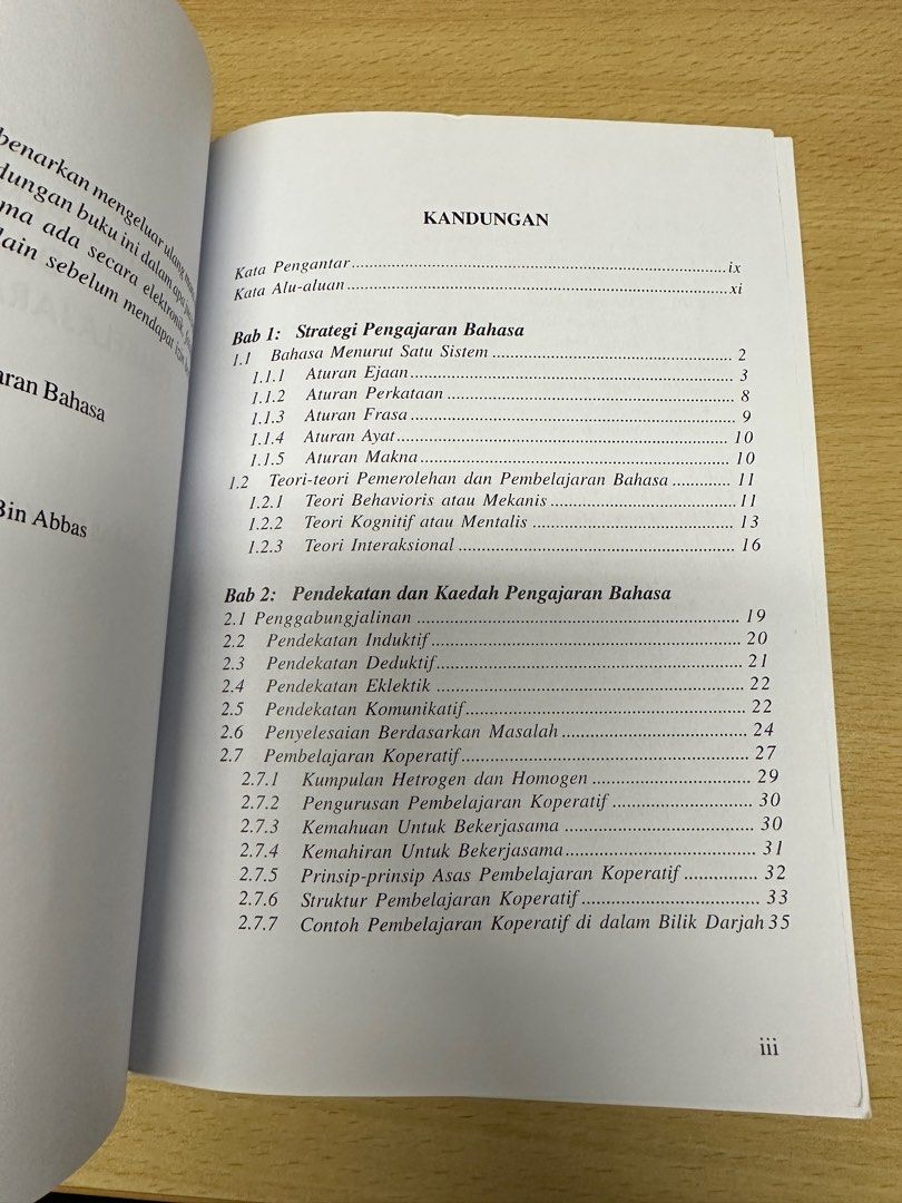 STRATEGI PENGAJARAN & PEMBELAJARAN BAHASA MELAYU DR ABBAS MOHD SHARIFF ...