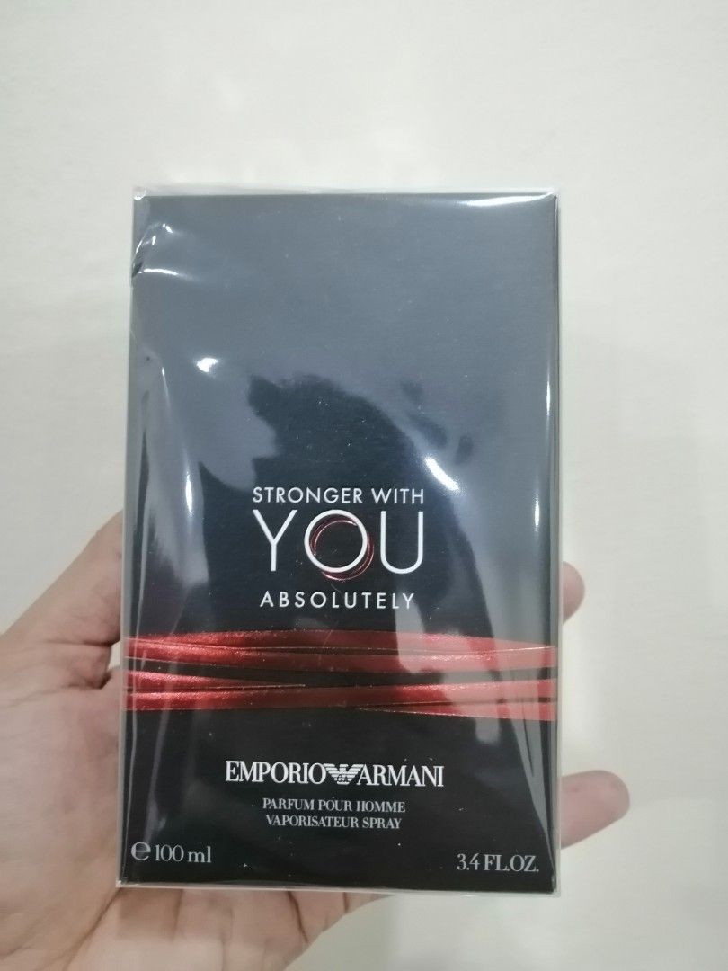 STRONGER WITH YOU ABSOLUTELY 100ML PARFUM, Beauty & Personal Care ...