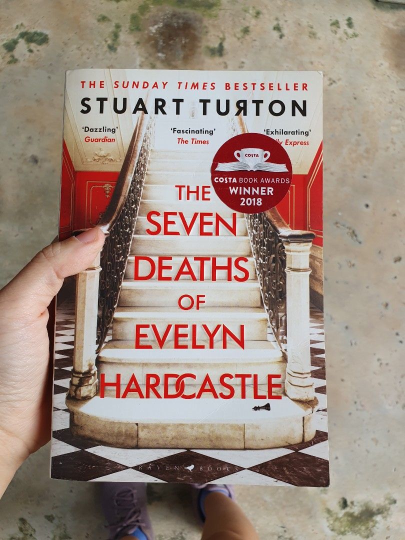 Stuart Turton - Seven Deaths of Evelyn Hardcastle, Hobbies & Toys ...