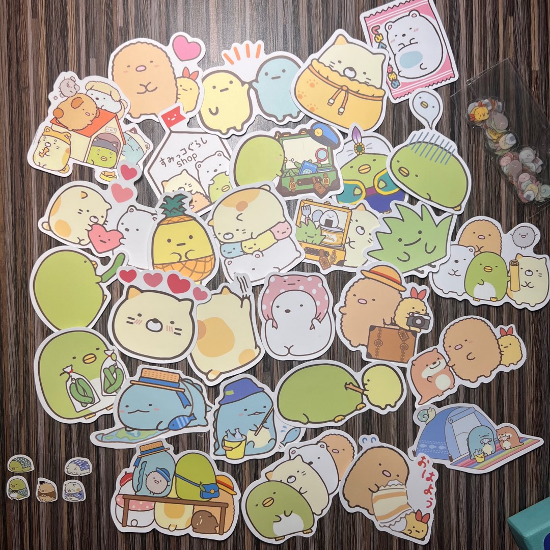 Sumikko Gurashi stickers, Hobbies & Toys, Stationery & Craft, Art ...