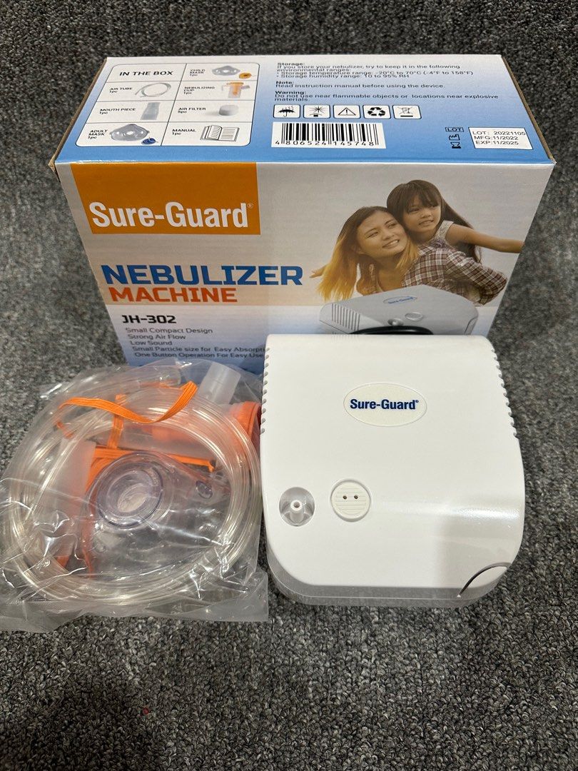 Sureguard nebulizer machine JH-302 on Carousell