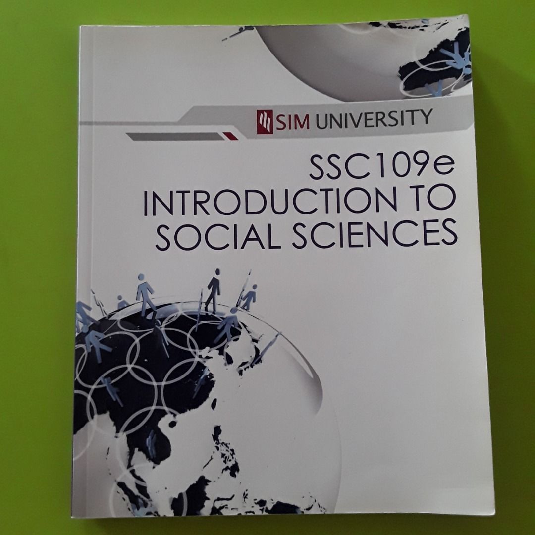 SUSS SSC109 Introduction to Social Sciences textbook, Hobbies & Toys ...
