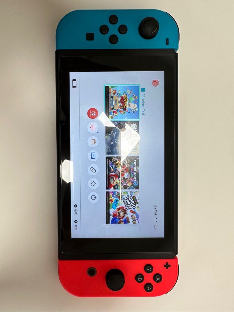 Switch 1st Gen Console, 電子遊戲, 電子遊戲機, Nintendo 任天堂 - Carousell