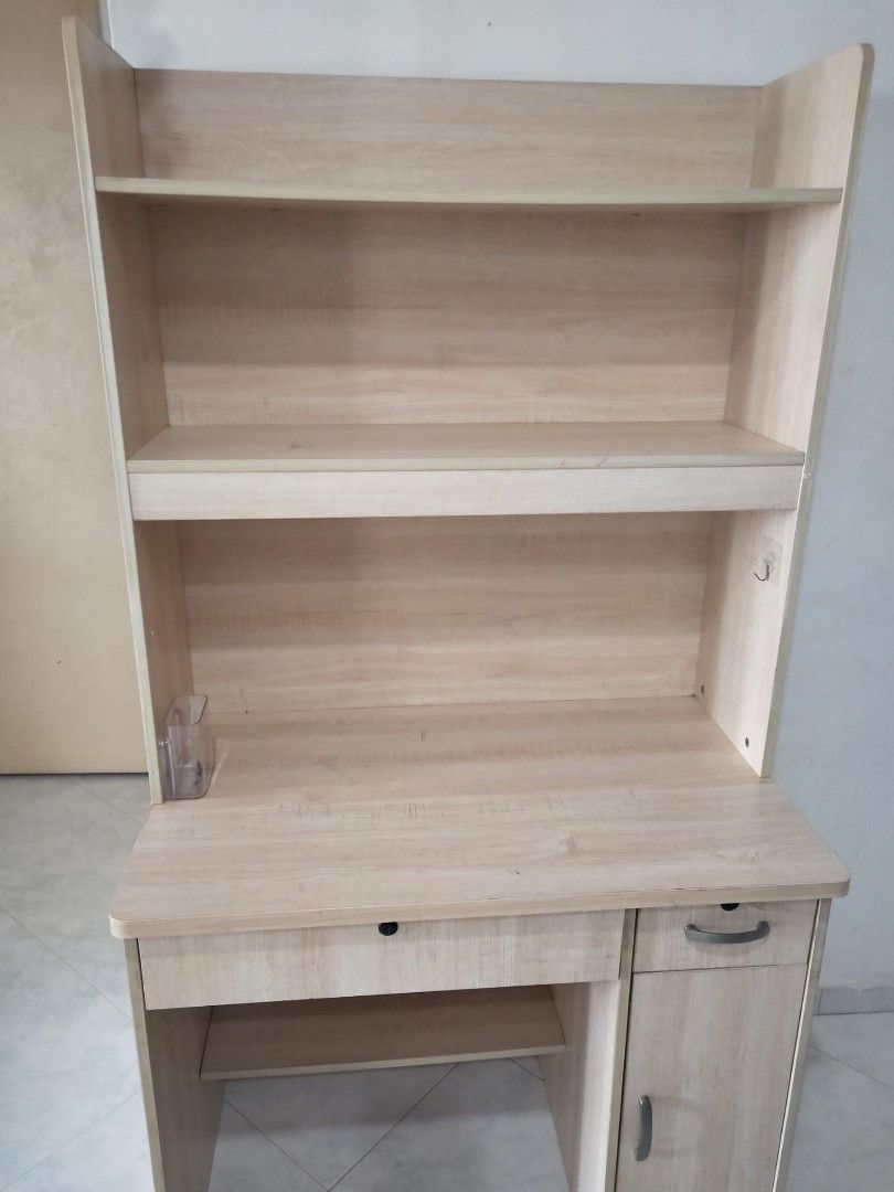 Study table with shelf, Furniture & Home Living, Furniture, Tables ...