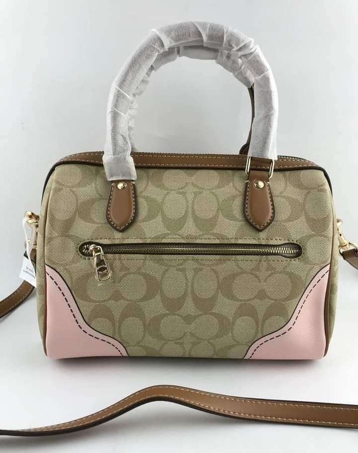 Tas Coach Rowan Satchel In Signature Canvas, Barang Mewah, Tas & Dompet ...