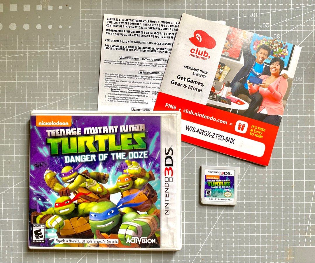 Teenage Mutant Ninja Turtles Nintendo 3DS on Carousell